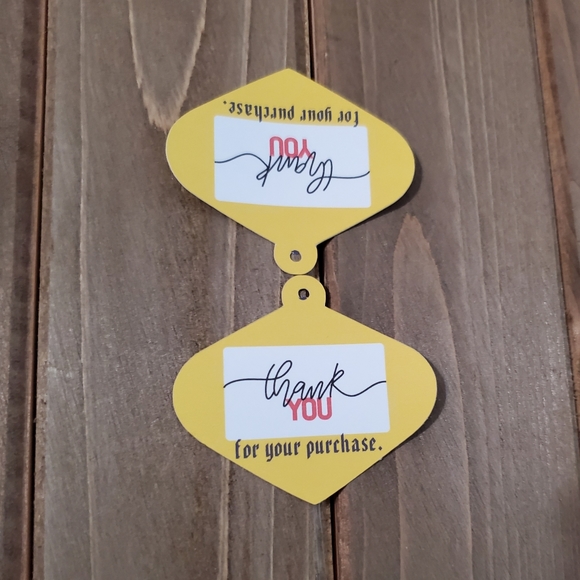 Office | Thank You Tags Product Customer Tag Newbright Bo | Poshmark